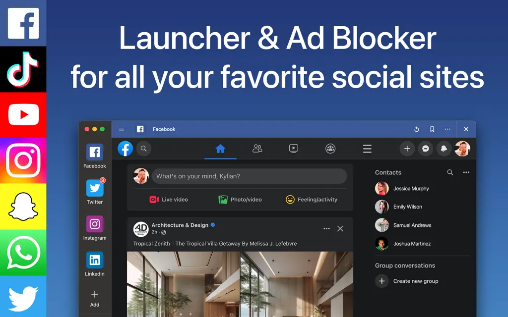 Ứng dụng Friendly+ đã có mặt trên MacOS