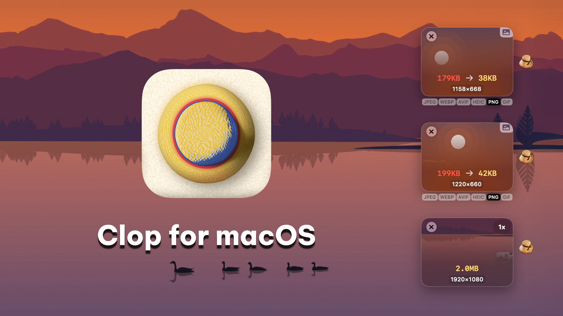 Phần mềm Clop giúp nén & chuyển định dạng ảnh/video Macbook