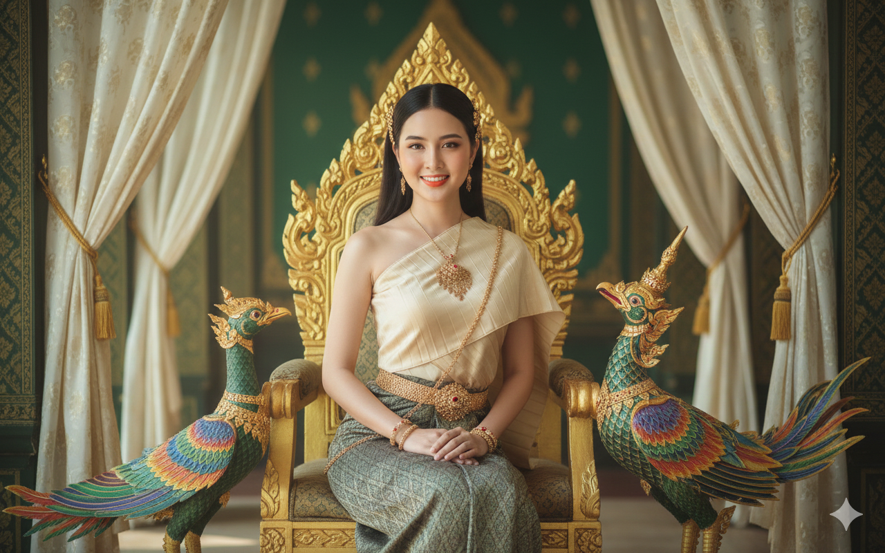 Câu Lệnh Nano Banana Pro tạo ảnh nữ thần Thái Lan tuyệt đẹp
